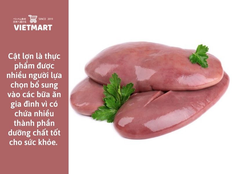 Cật lợn đông lạnh túi 1kg đảm bảo chất lượng tại Nhật